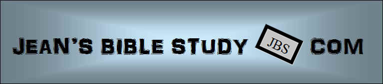 Key Verses to Jean's Bible Study